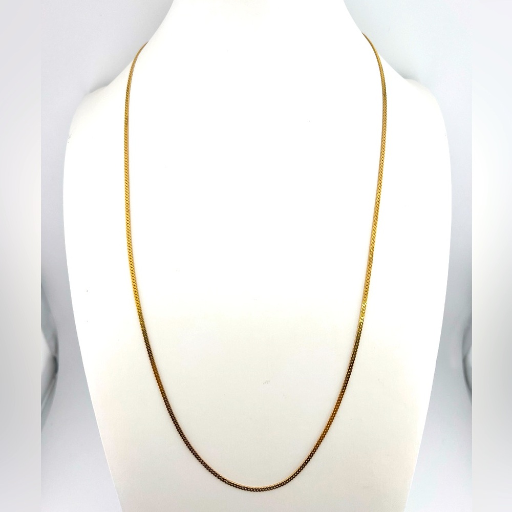 10k Gold Filled Serpentine Chain 22 Inch - Gem